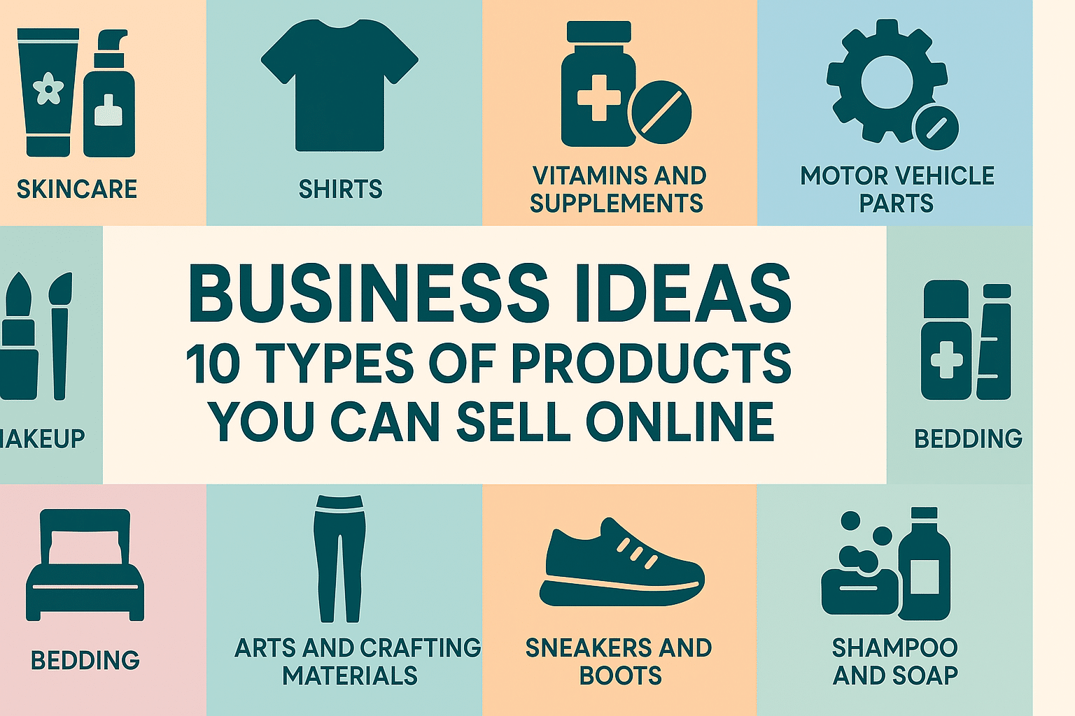 Business Ideas: 10 Types of Products You Can Sell Online - Professional ...